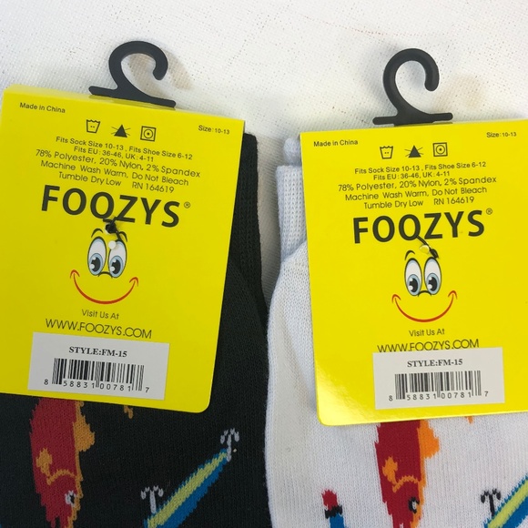 Foozys | Underwear & Socks | 2 Pair Mens Foozys Socks Fly Fishing ...